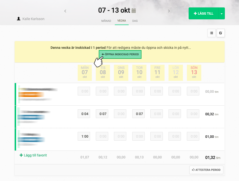 Hur låser jag upp tid? – Timekeeper